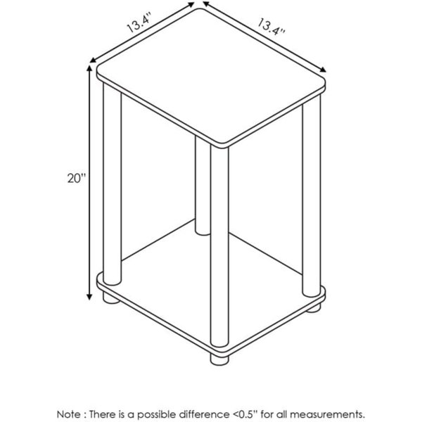 17 Stories Gerfriede 13.4 tall End Table | Wayfair